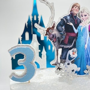 Frozen Cake Topper - Frozen Birthday Party - Etsy