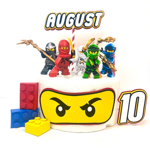 Ninjago Cake Topper - Etsy
