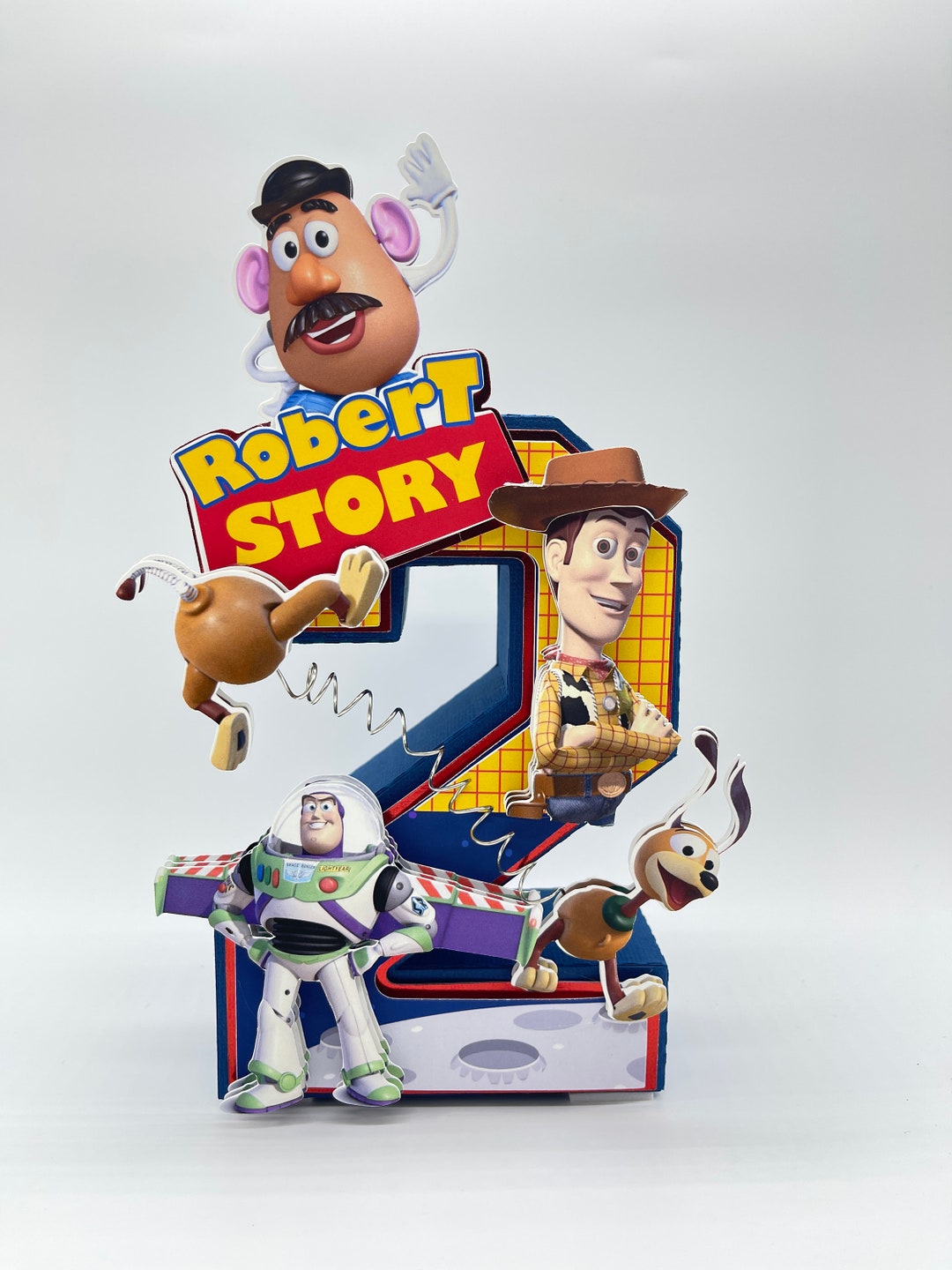 3D Number or Letter Toy Story - Toy Story Party Decoration - Birthday ...