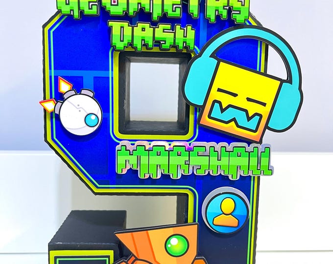 Printable Geometry Dash Memory Card Game, Digital Download, Geometry ...