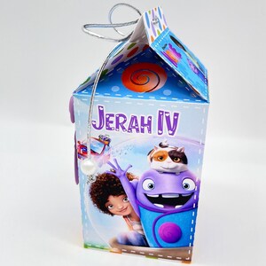 Boov Milk Box - Oh Home Movie Favor Box - Boov Party Decor - Etsy