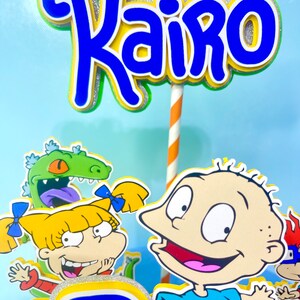 Nostalgic Rugrats Cake Topper for Kids Party Celebration - Etsy