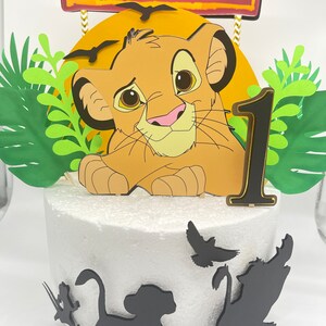 The Lion King Cake Topper - Lion King Party - Lion King Birthday - Etsy