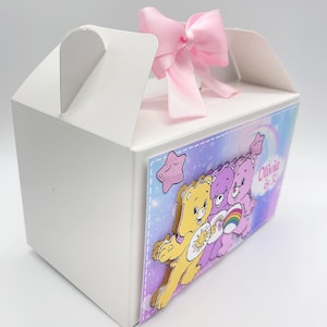 Care Bears Glabe Box - Favor Box - Care Bears Goodie Bag - Etsy