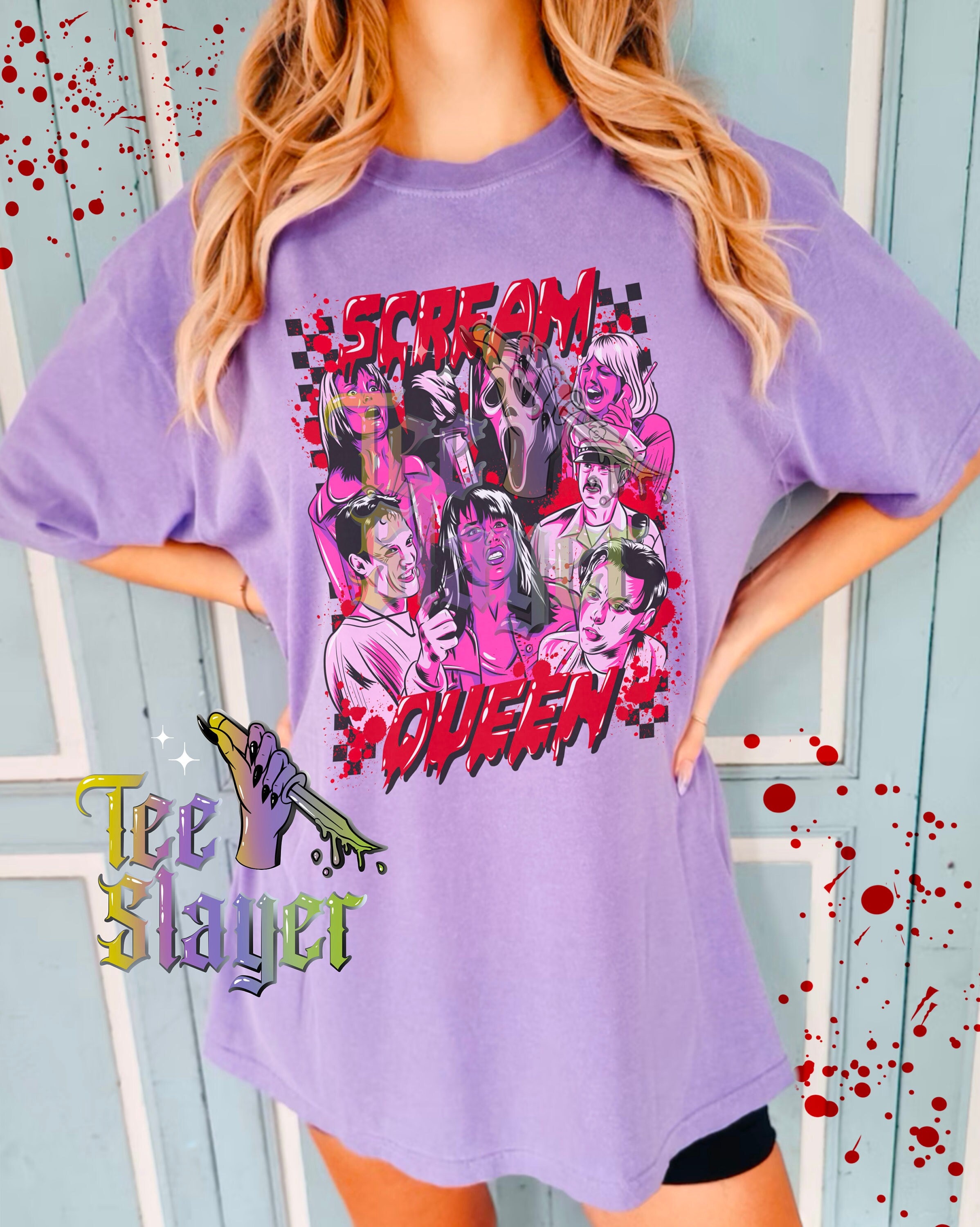 Scream Shirt Ghostface Shirt Scream Queen Shirt - Etsy