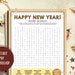 New Years Word Search, Themed Party Games, Printable Word Search Game ...