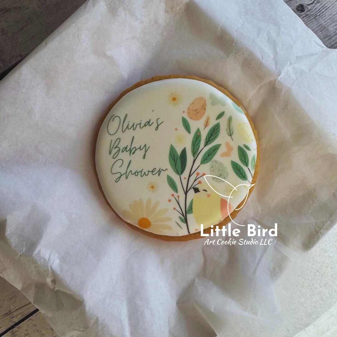 Elegant Gender Neutral Spring Baby Shower Decorated Cookies, Party ...