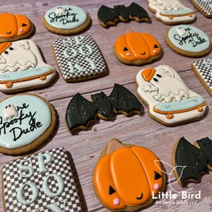 One Spooky Dude Decorated Cookies, 1st Birthday Cookies, Halloween ...