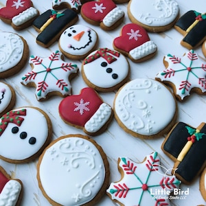 Christmas Decorated Cookies, Christmas Party, Christmas Gift, Snowman ...