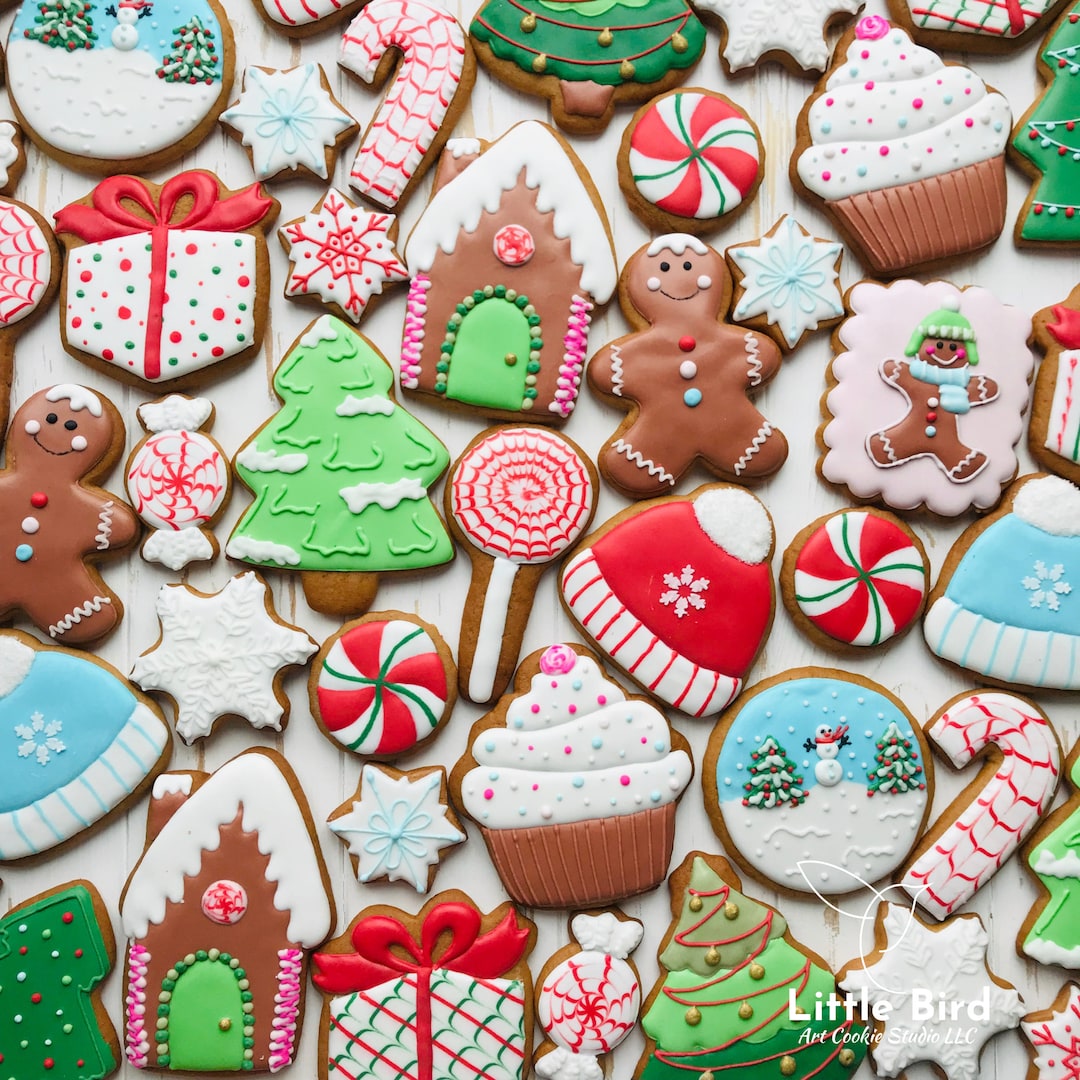 Christmas Decorated Cookies, Christmas Party, Christmas Gift, Winter ...