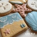 Beach Themed Decorated Cookies, Summer Day Fun Cookies, Birthday ...