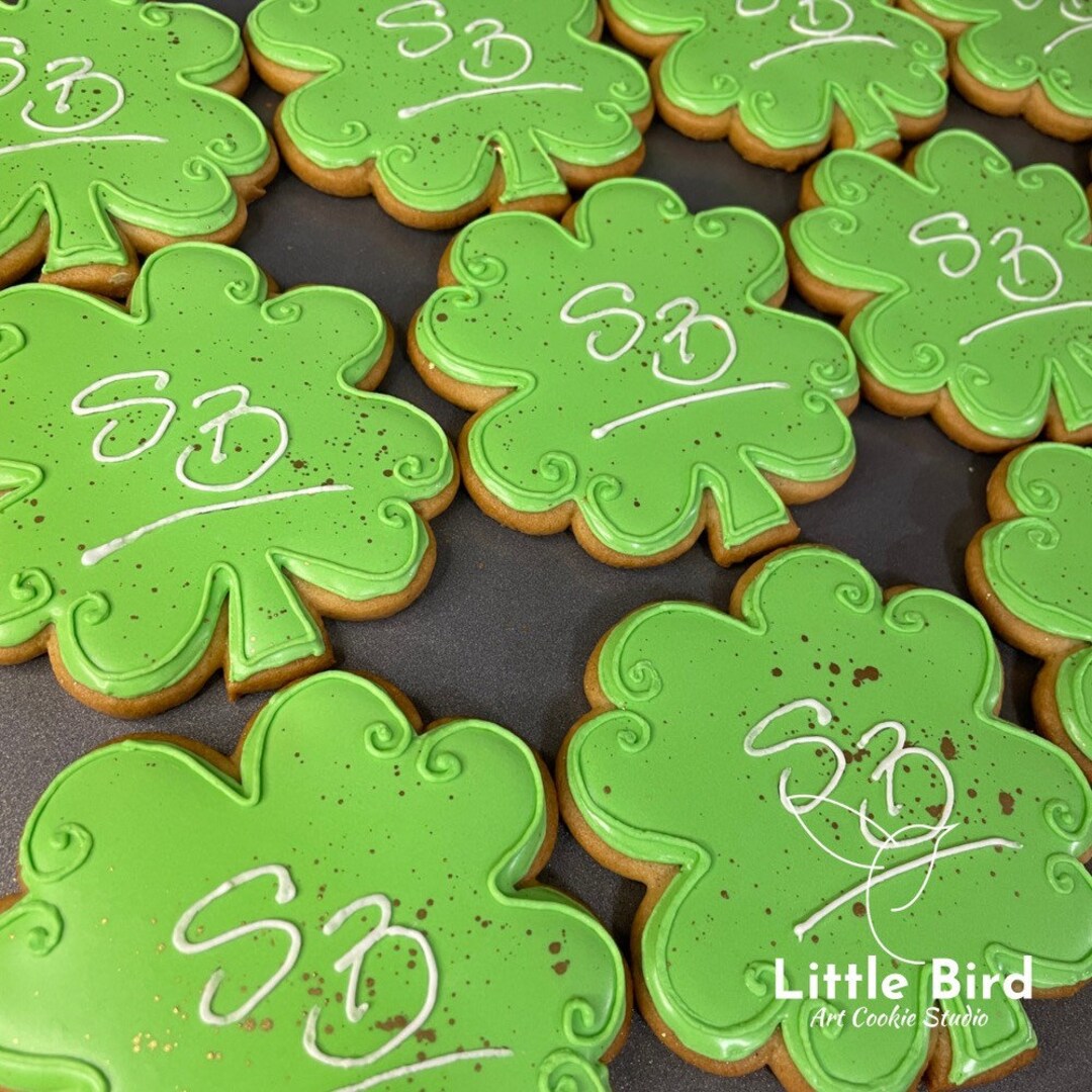 St. Patrick's Day Cookies, St. Patty's Day Cookies, Party Favors ...