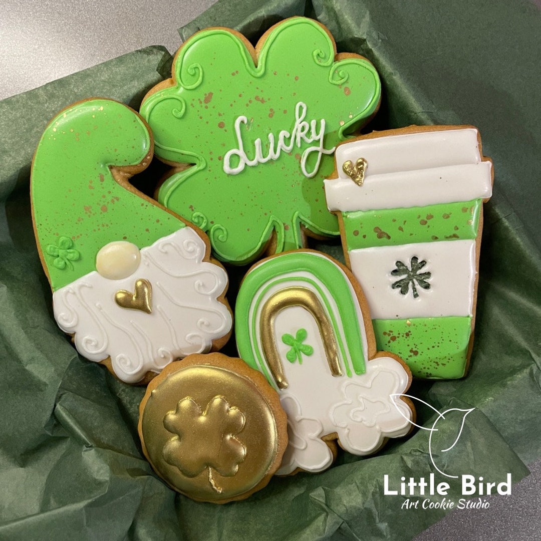 St. Patrick's Day Cookies, St. Patty's Day Cookies, Party Favors ...