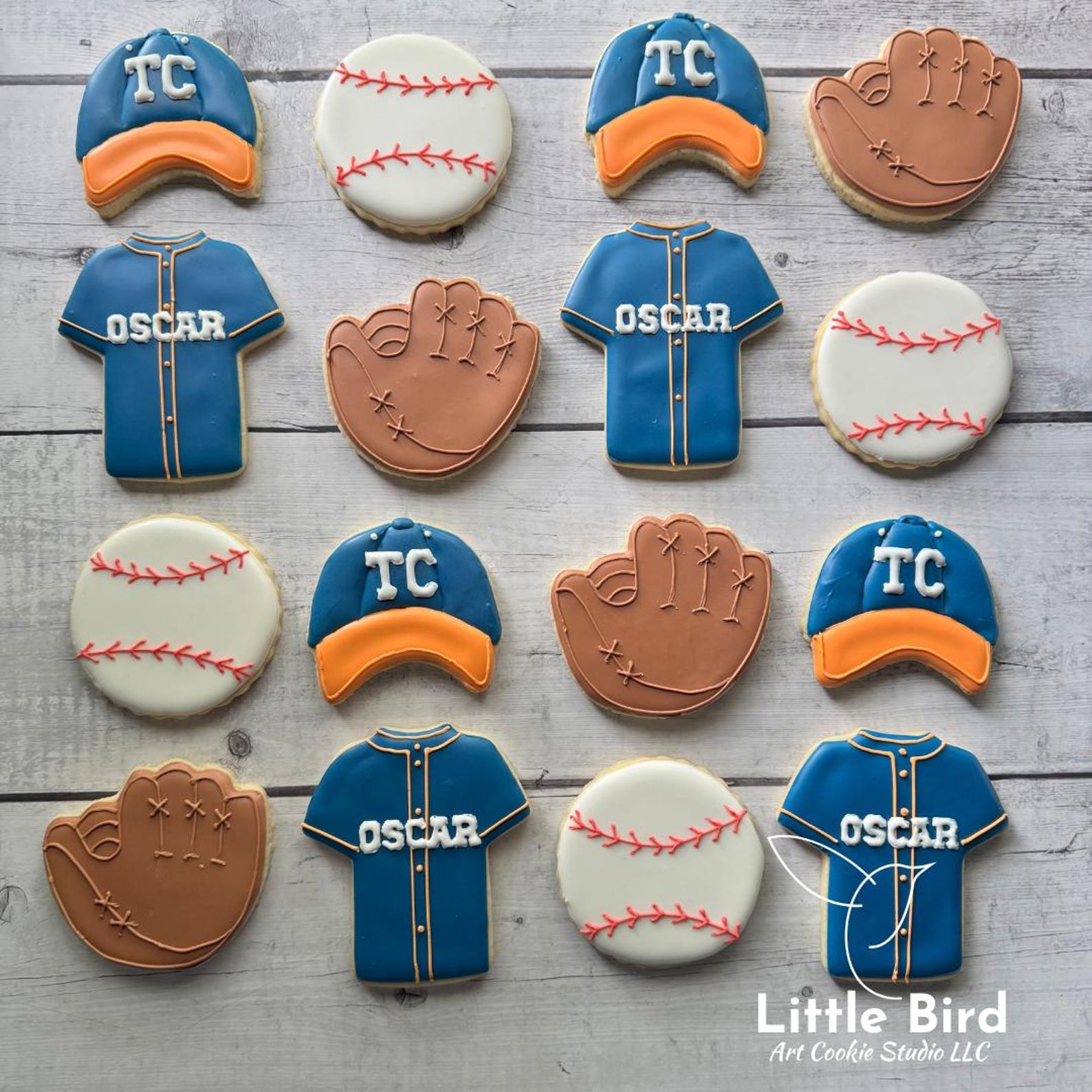 Baseball Decorated Cookies, Baseball Party, Custom Cookies, Party ...