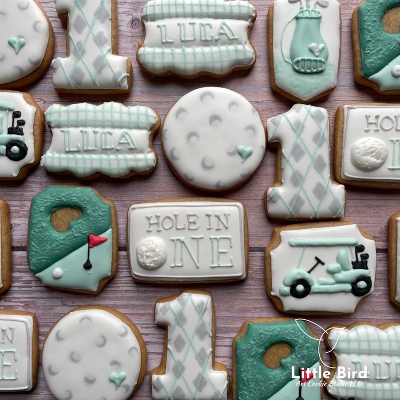 Golf Themed Cookies - Etsy
