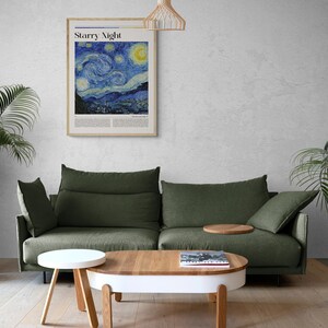 The Starry Night by Vincent Van Gogh, the Starry Night Print, the ...