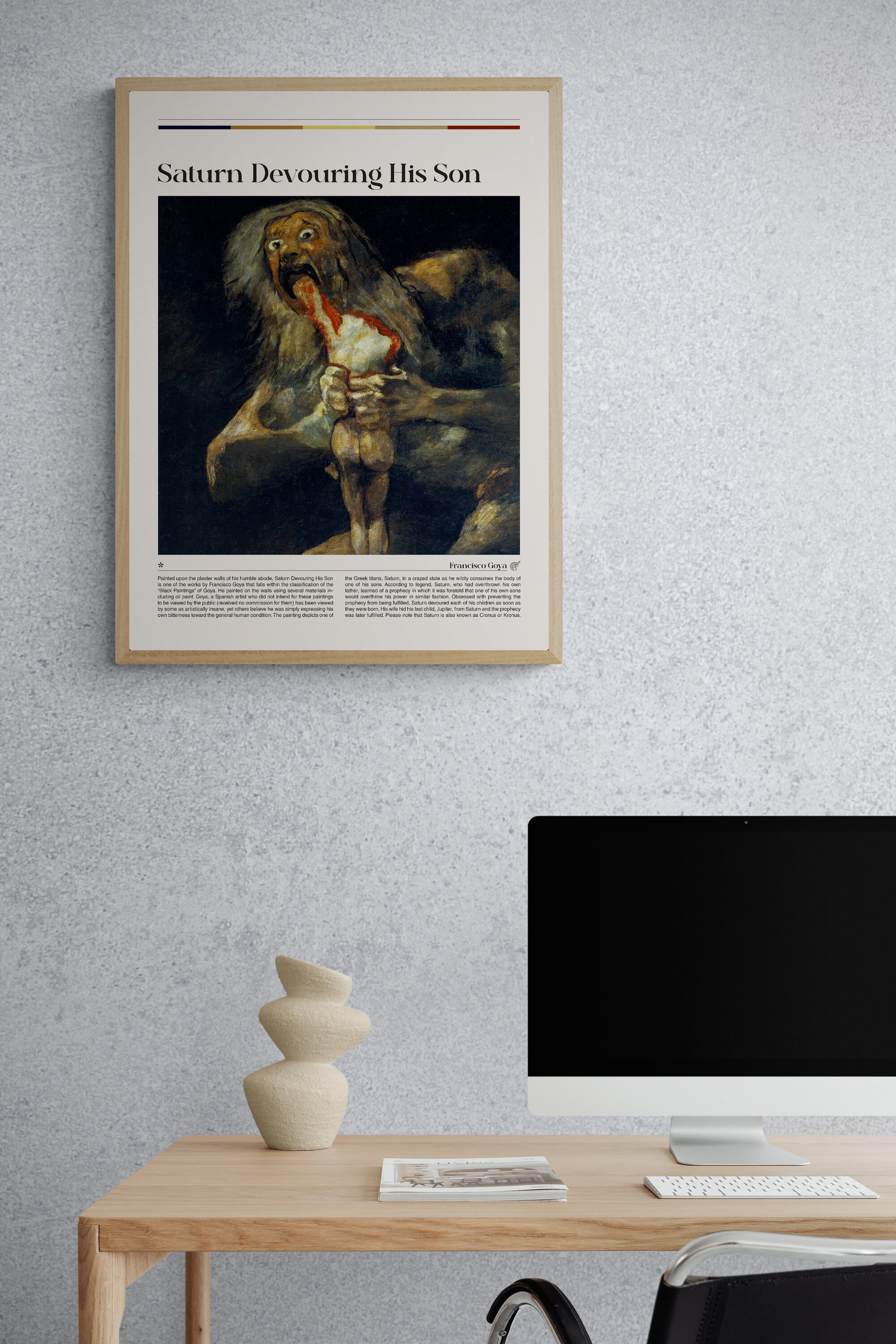 Saturn Devouring His Son by Francisco Goya, Saturn Devouring His Son ...