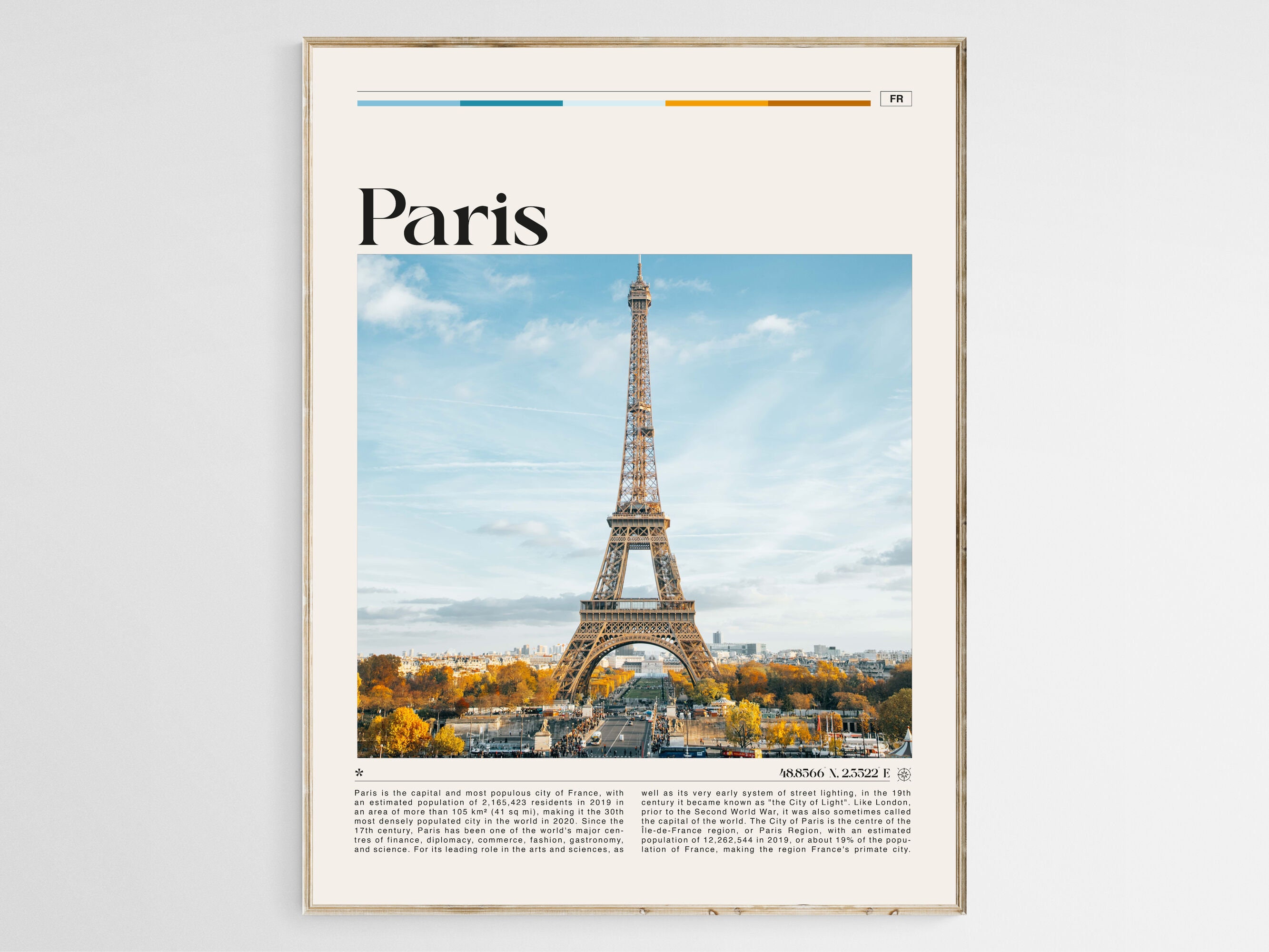 Paris Travel Poster Paris Poster Print Paris Wall Art Paris - Etsy