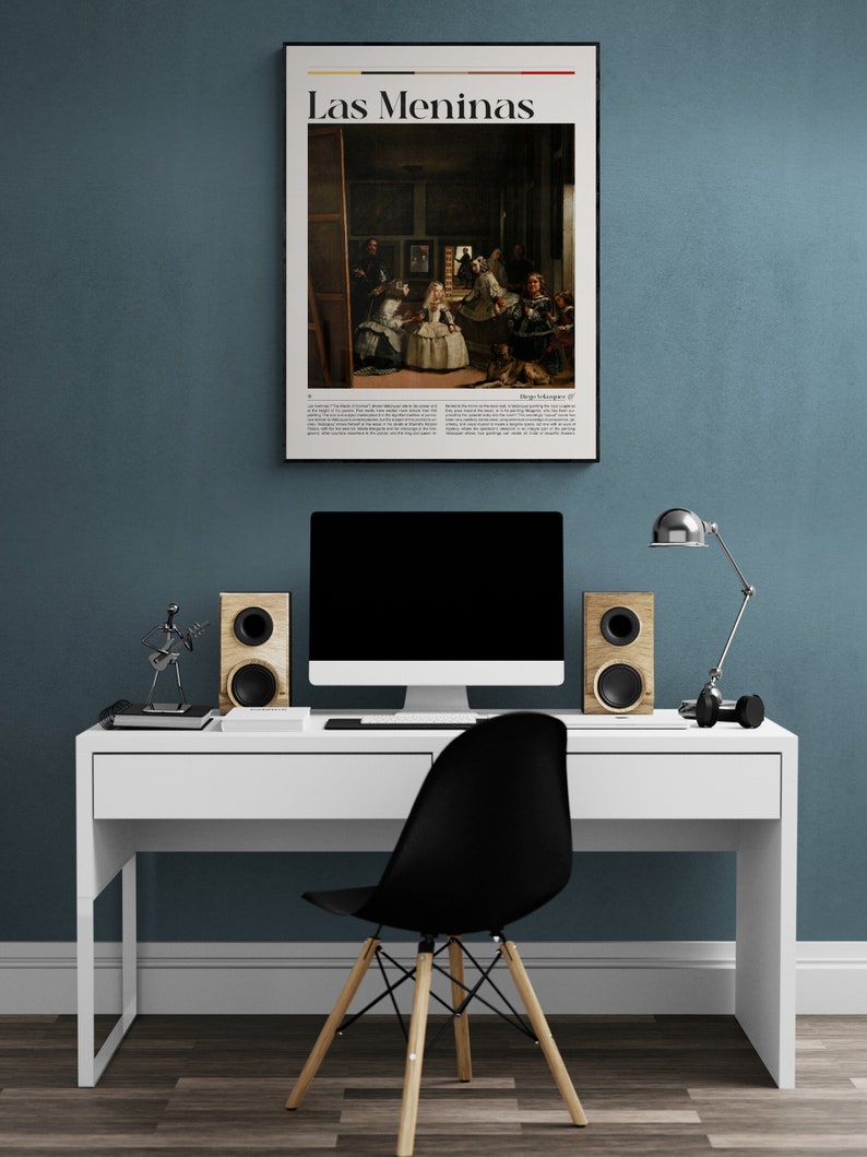 Las Meninas by Diego Velázquez, Las Meninas Print, Las Meninas Museum ...