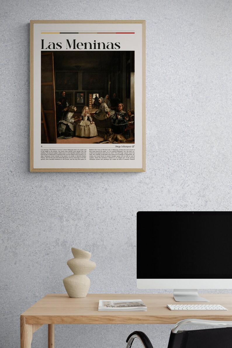 Las Meninas by Diego Velázquez, Las Meninas Print, Las Meninas Museum ...