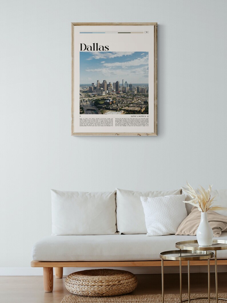 Dallas Print, Dallas Wall Art, Dallas Poster, Dallas Photo, Dallas ...