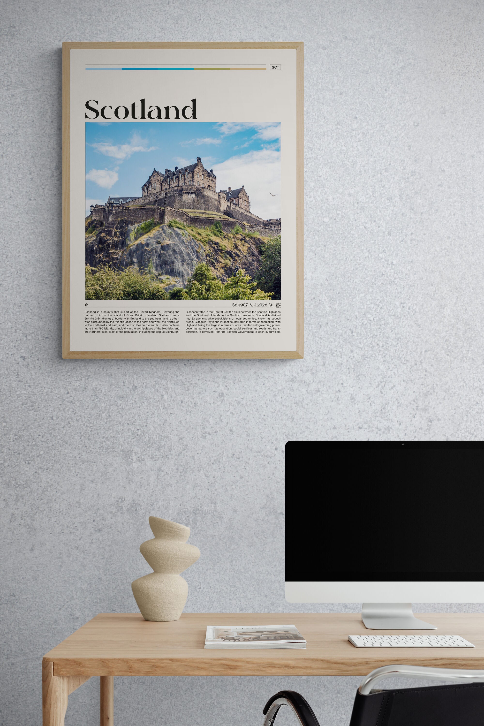 Scotland Travel Poster, Scotland Wall Art, Scotland Poster Print ...