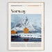 Norway Travel Poster, Norway Wall Art, Norway Poster Print, Norway ...