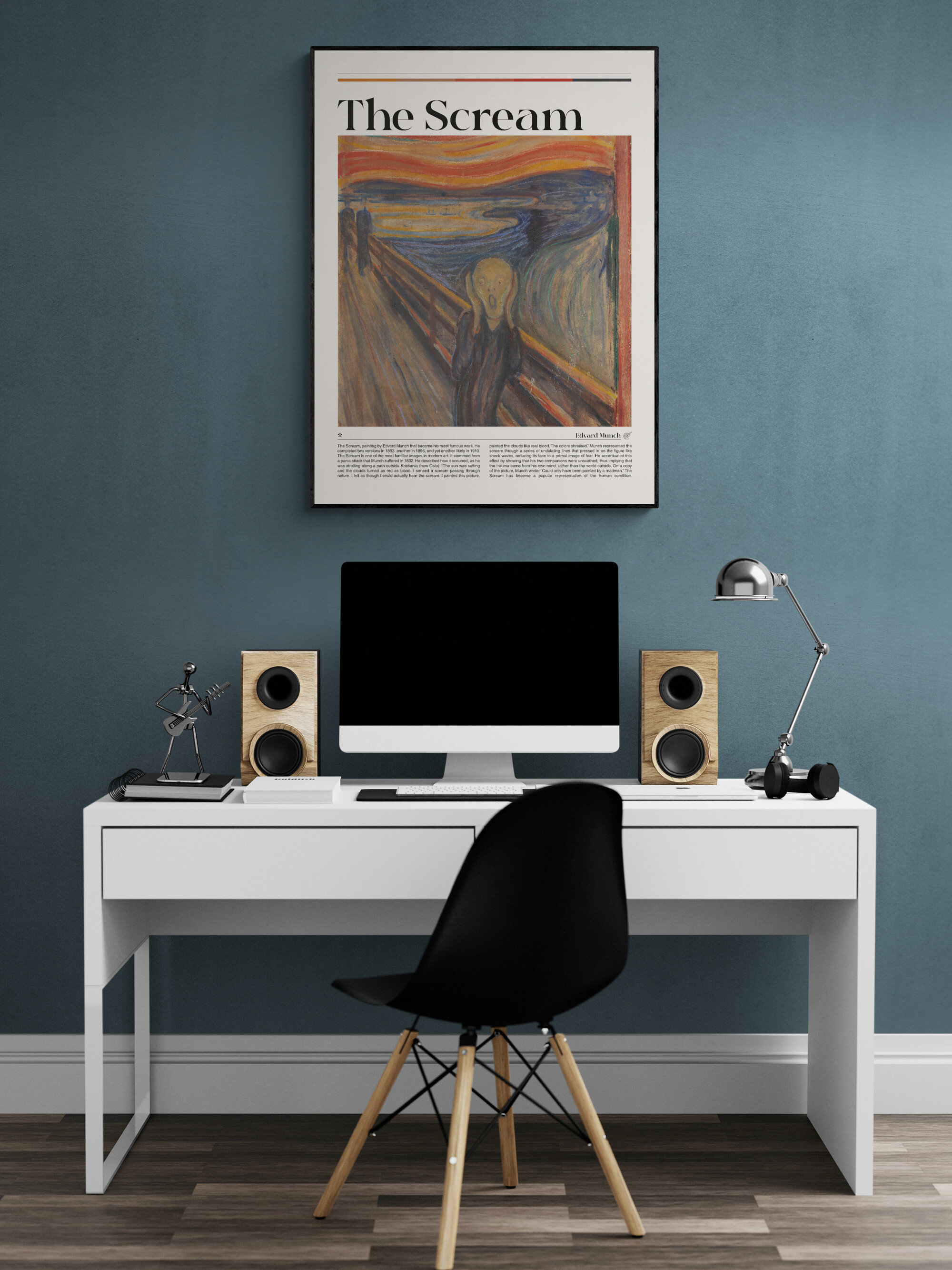 The Scream by Edvard Munch, the Scream Print, the Scream Museum Poster ...