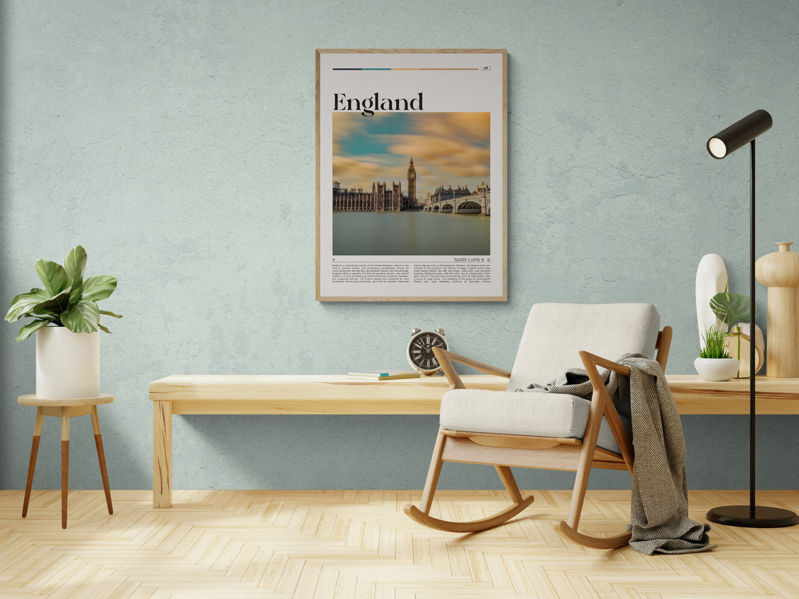 England Travel Poster, England Wall Art, England Poster Print, England ...