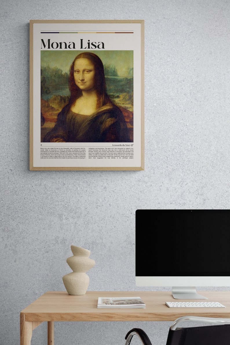 Mona Lisa by Leonardo Da Vinci, Mona Lisa Print, Mona Lisa Museum ...
