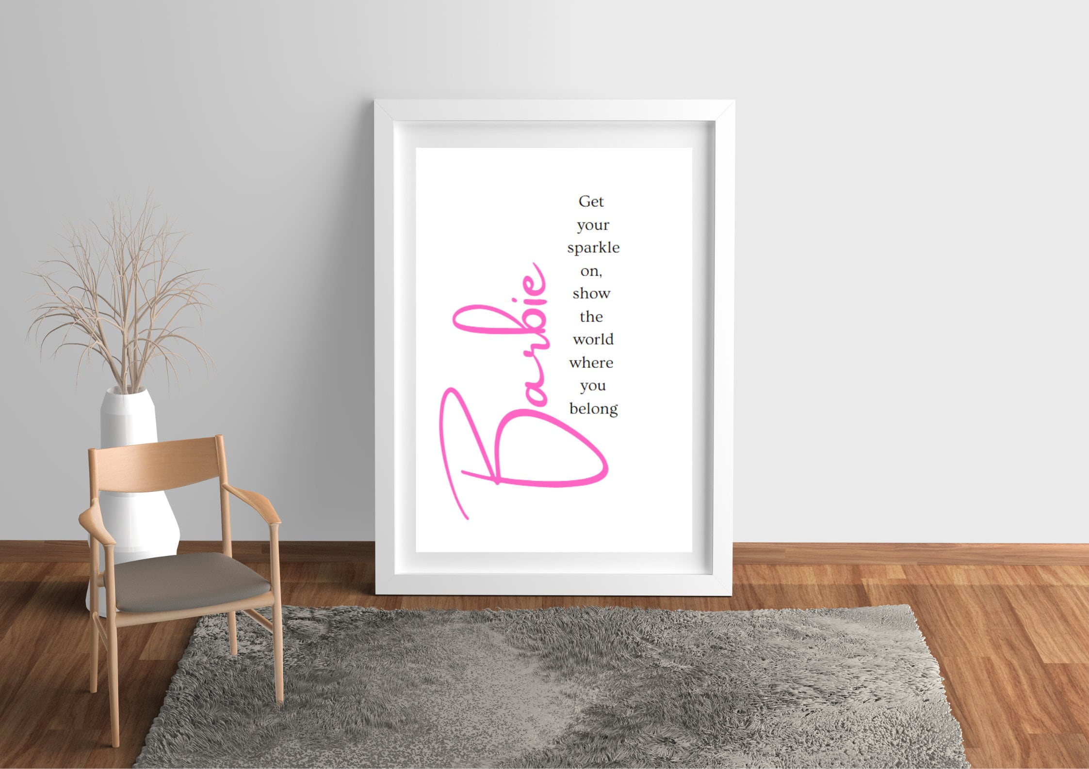 Barbie Poster, Barbie Print, Barbie Wall Art, Barbie, Bedroom Poster