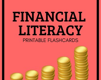 Green Printable Flashcards for High School Students Personal Finance ...