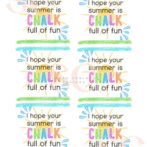 End of School Printable - Student Gift Tag Printable - Summer Printable ...