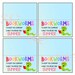 Bookworm Summer Gift Tag - Treat Bag Tag Printable - Etsy