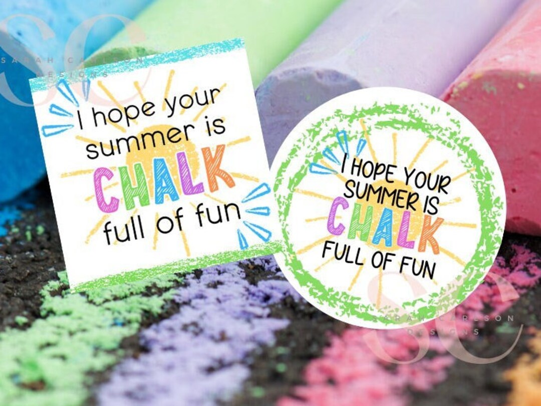 End of School Printable - Student Gift Tag Printable - Summer Printable ...