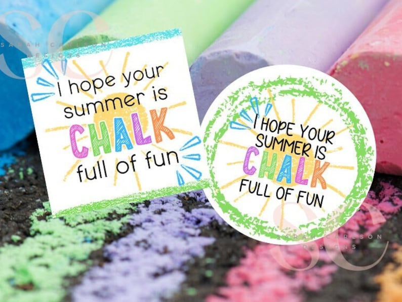 End of School Printable Student Gift Tag Printable Summer Printable - Etsy