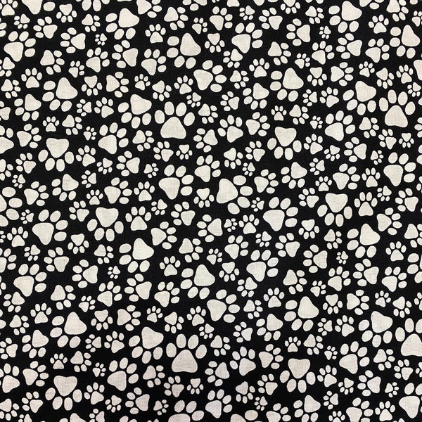 Paw Print Fabric - Etsy