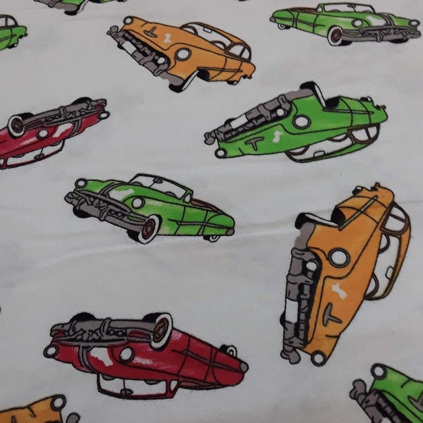 Vintage Car Fabric - Etsy