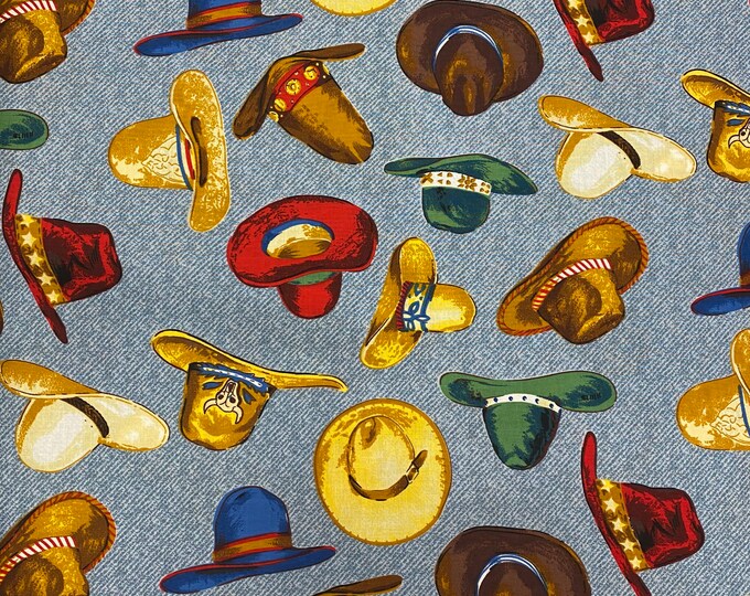 Western Fabric, Cowboy Fabric, by the Yard, Windham Fabrics, Quilting ...