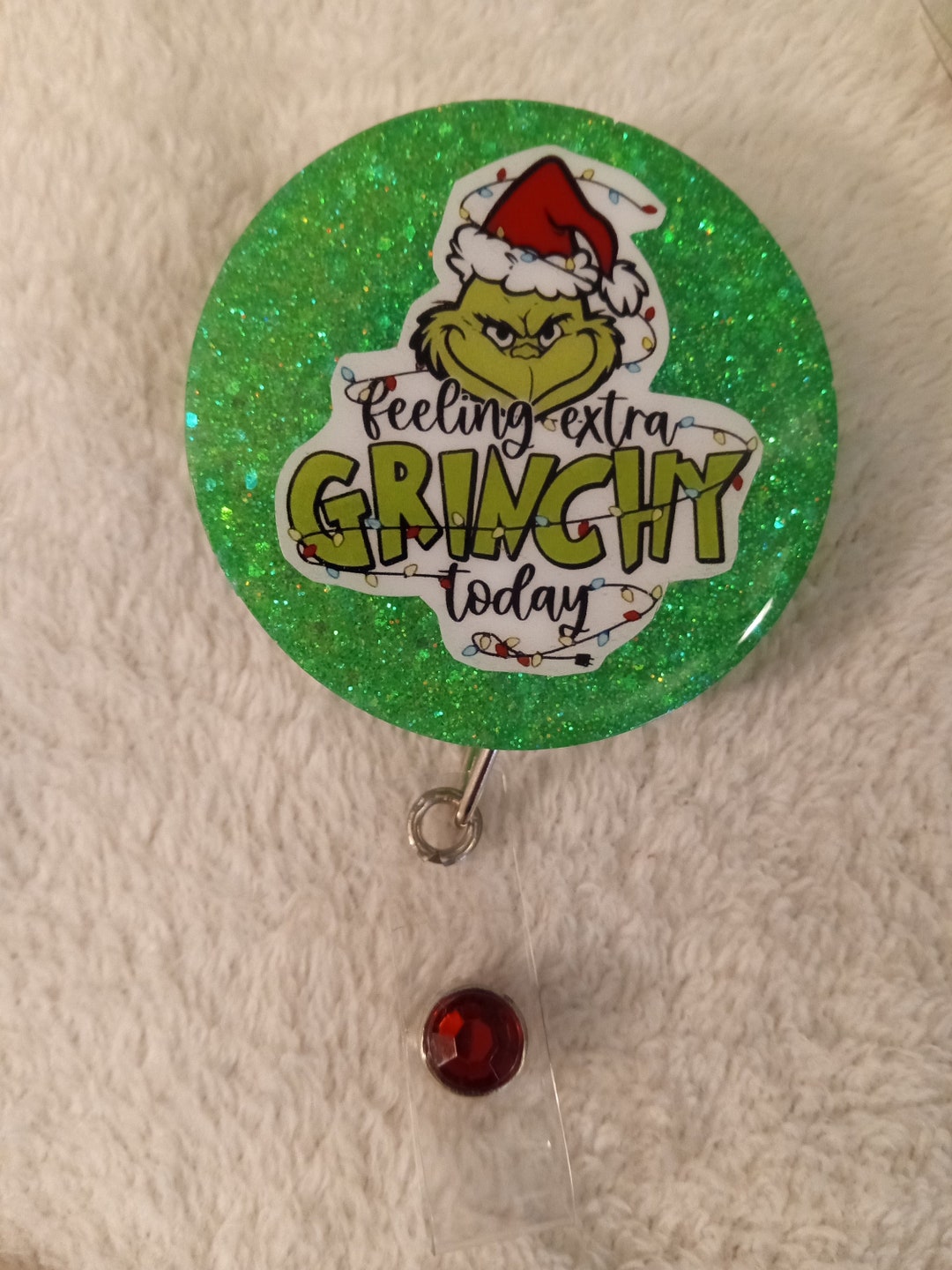 Grinch Feeling Extra Grinchy Today Funny Christmas Nurse - Etsy