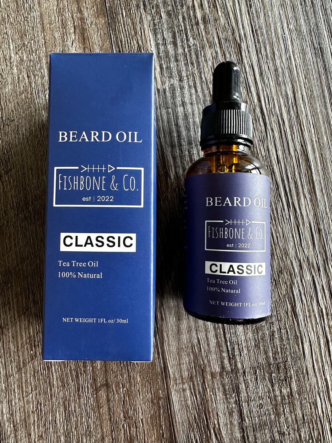 Classic Tea Tree Beard Oil - Etsy