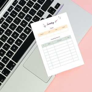 Dnd Session Notes and Inventory Tracker Bundle Printable and - Etsy