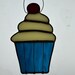 Stained Glass Cupcake - Etsy
