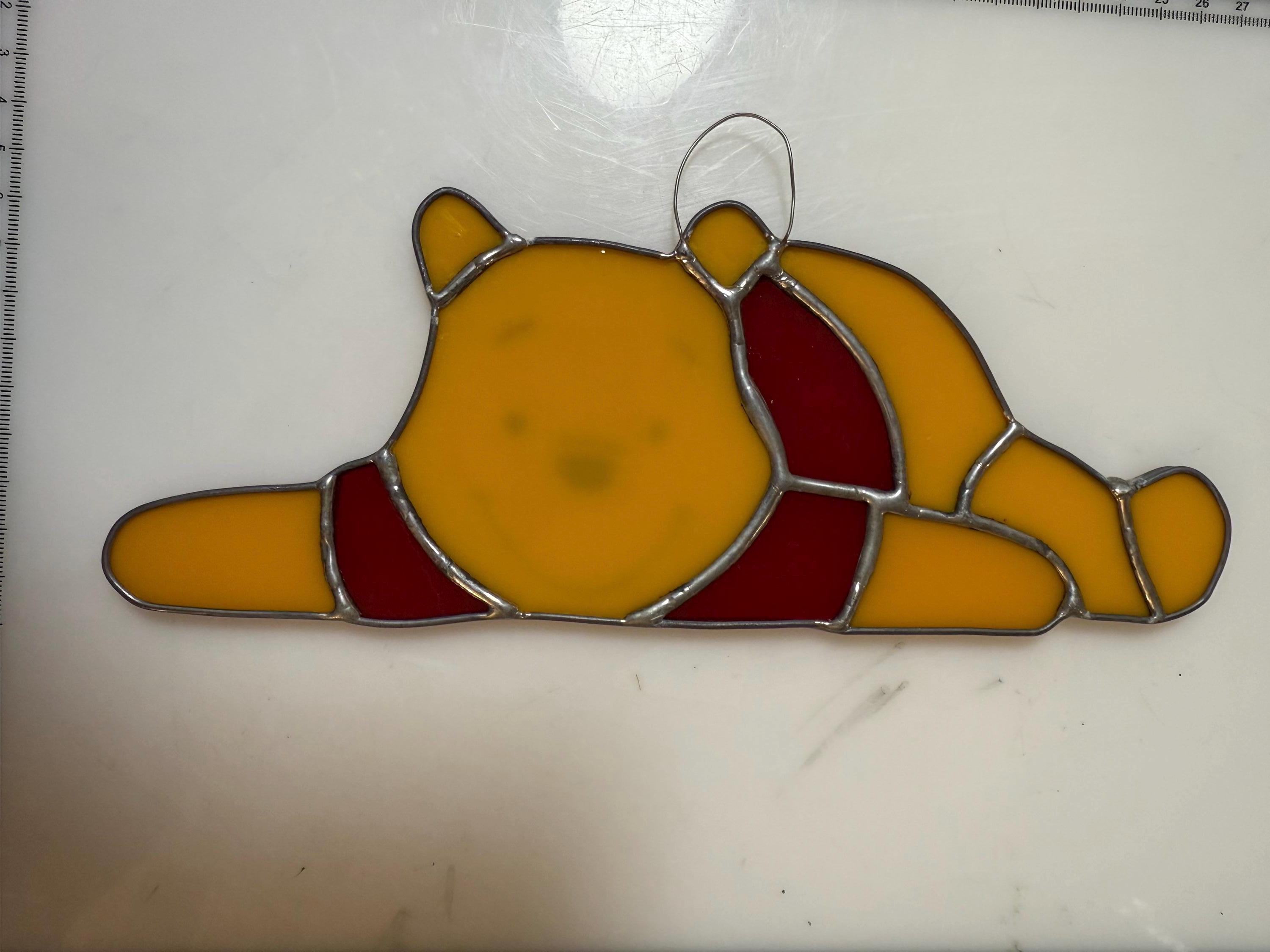 Winnie the Pooh Stained Glass - Etsy