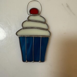 Stained Glass Cupcake - Etsy