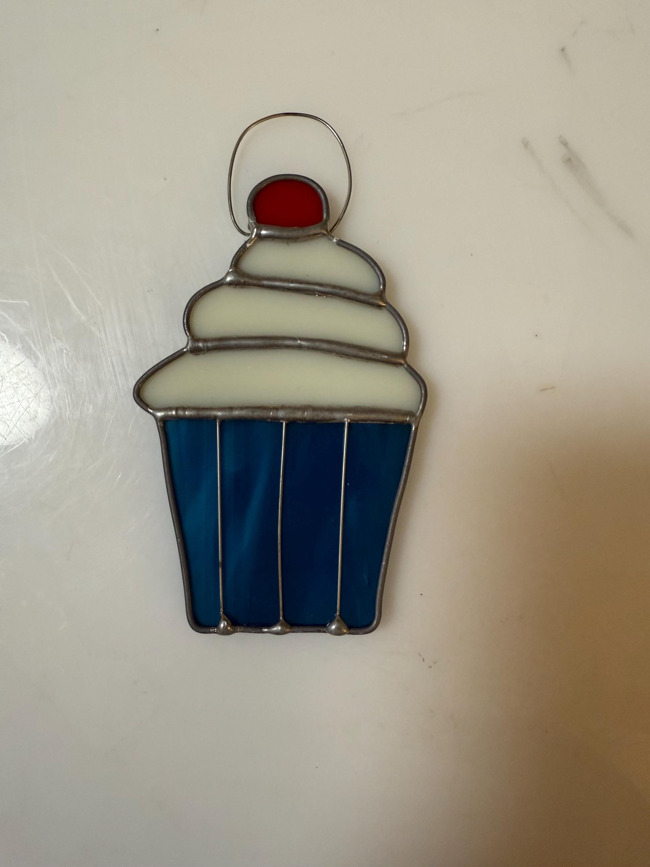 Stained Glass Cupcake - Etsy
