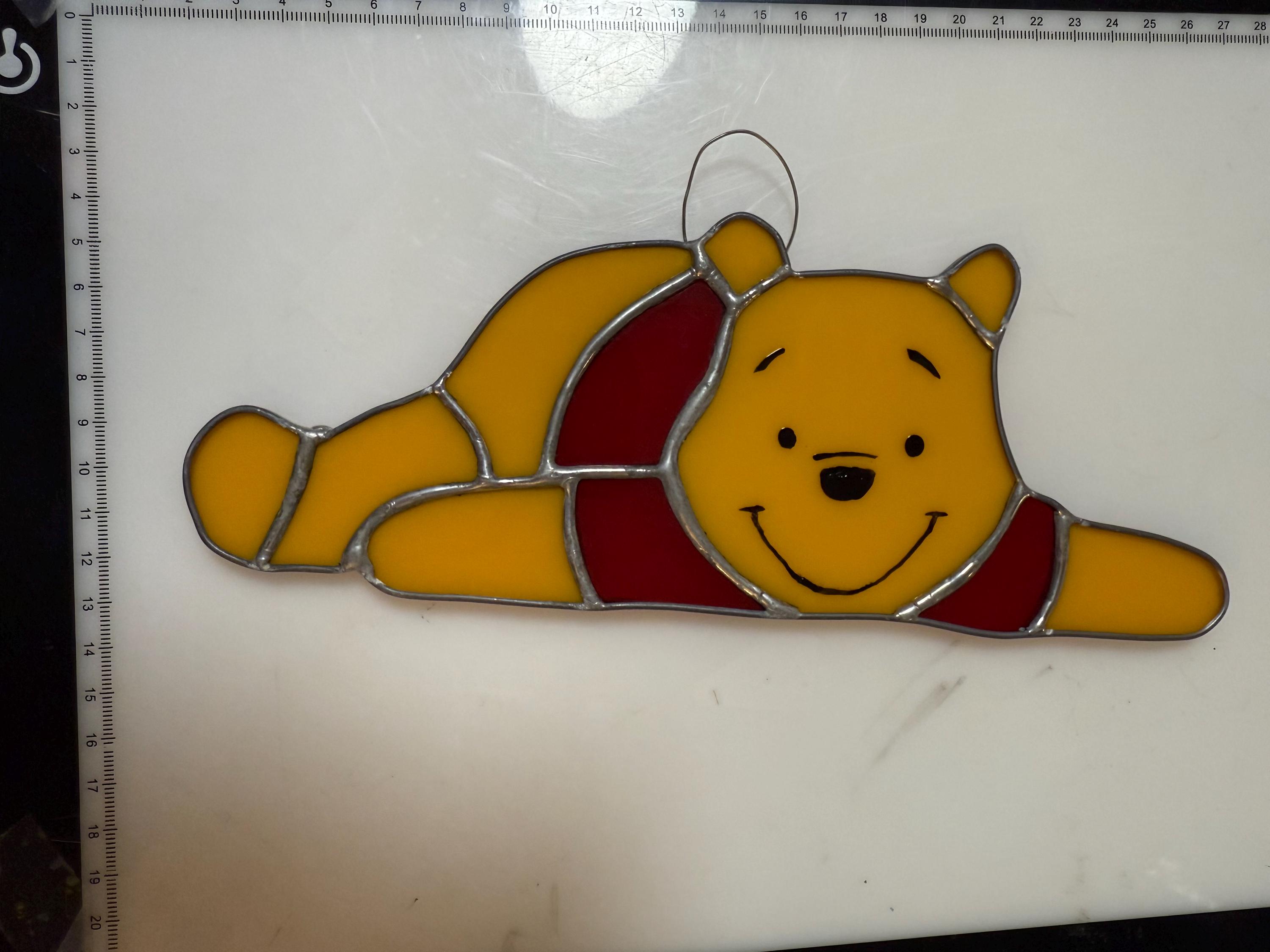 Winnie the Pooh Stained Glass - Etsy