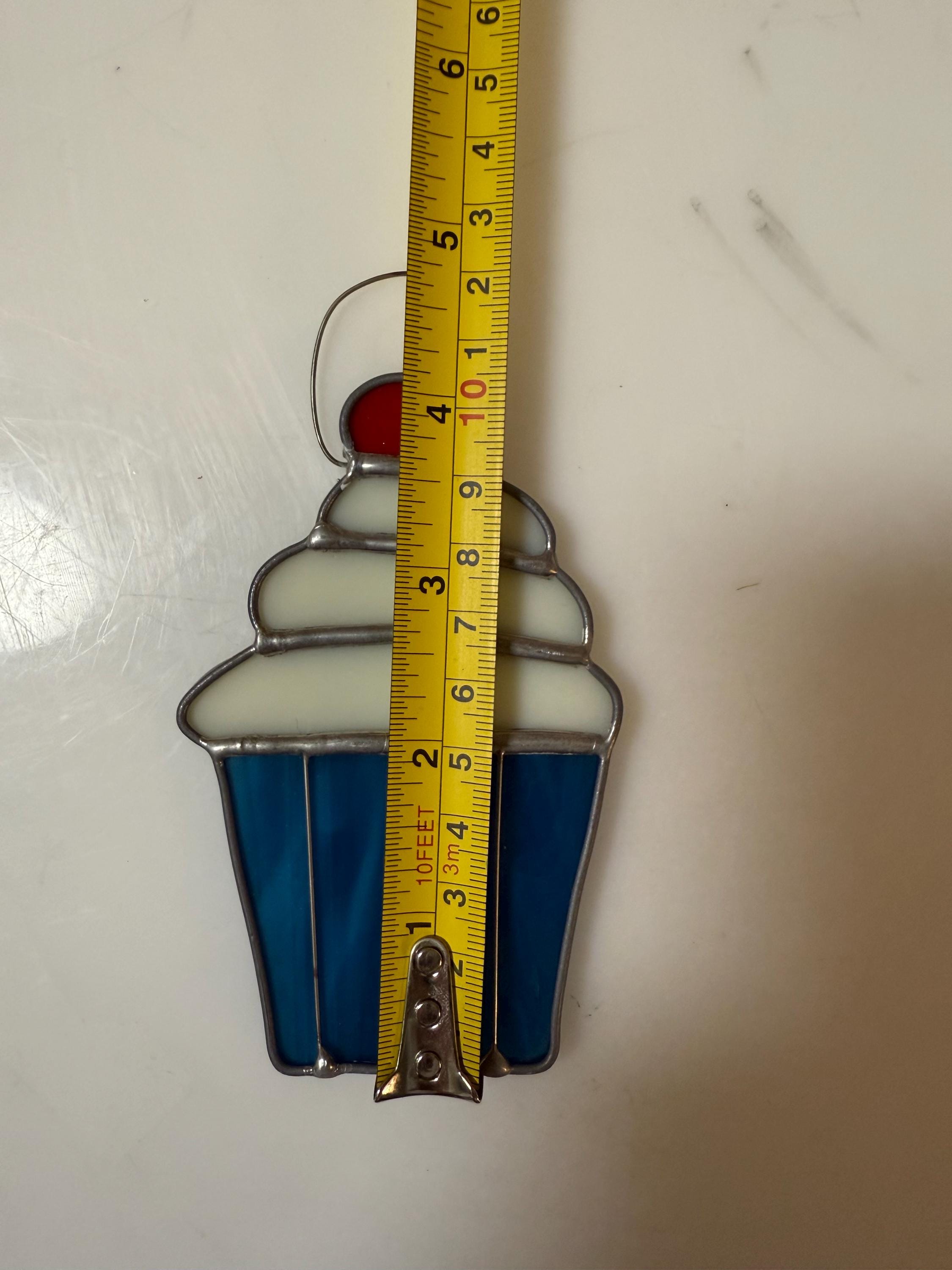 Stained Glass Cupcake - Etsy