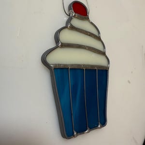 Stained Glass Cupcake - Etsy