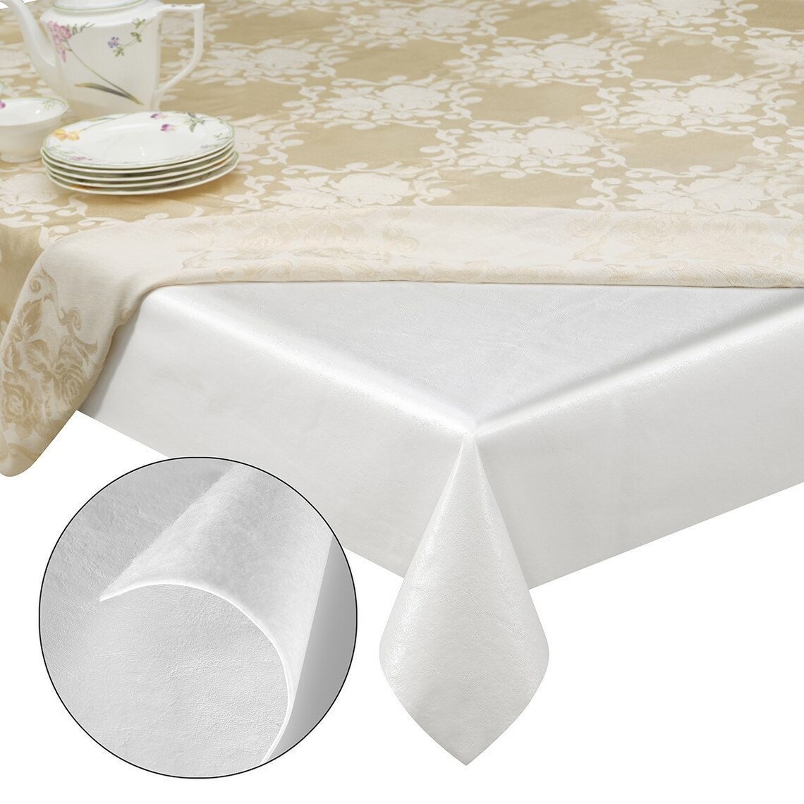 Premium Table Pad Protector by Tablecloths by Design 54" Wide (variable ...